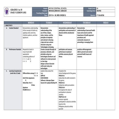 DLL_MAPEH 6_Q1_W5.docxmichaeljordand.abra