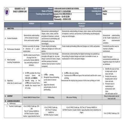 Daily Lesson Log_MAPEH 6_Quarter 3_W3.docx