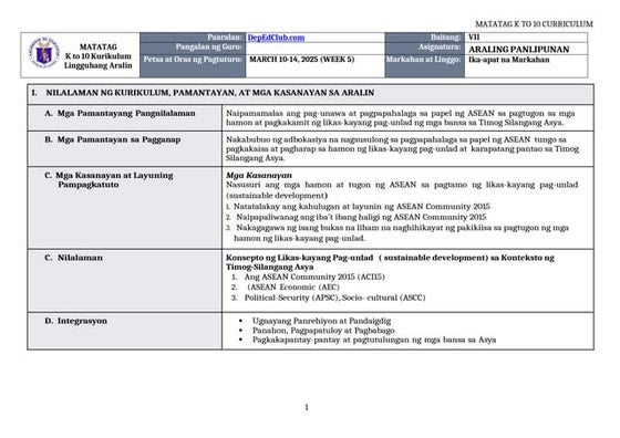 Q4_LE_AP 7_Lesson 2_Week 2.pdf araling panlipunan | PDF