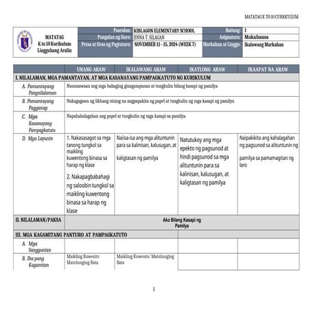 CATCH-UP FRIDAY GMRC 1 Q2 Week 7 - MABUTING GAWI NG PAMILYANG PILIPINO.pptx