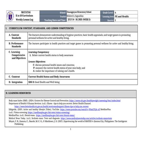 DLL MATATAG _PE & H 4 Q1 WEEK 3 - 6.docx