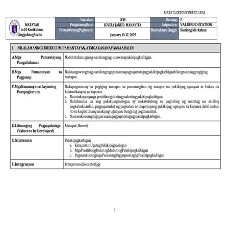 DLL MATATAG _VALUES EDUCATION 7 Q3 W4.docx