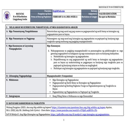 DLL MATATAG _VALUES EDUCATION 7 Q4 W1.docx