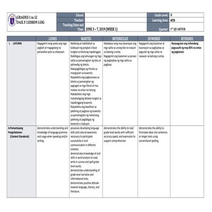 DLL_MTB 2_Q1_W1 (1).docx. 2024 mother .c | DOCX