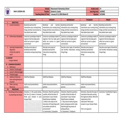 COT Lesson Plan in Science 6 Q2 W6 .docx