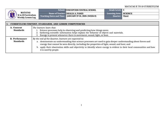 Science 8 module-1-version-3 | PDF