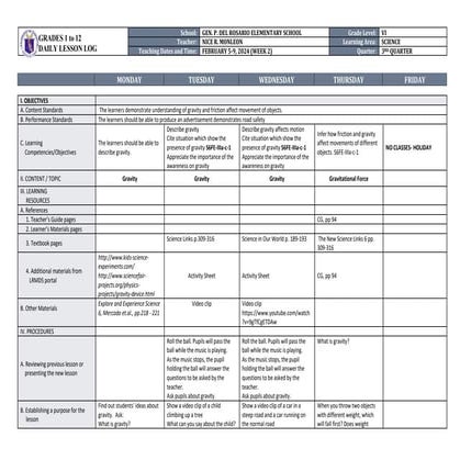 SCIENCE 6 PPT Q3 W2 - Gravitation and Frictional Forces.ppt