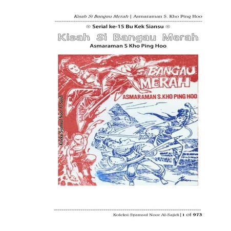 Kisah Si Bangau Merah_Kho Ping Hoo | PDF