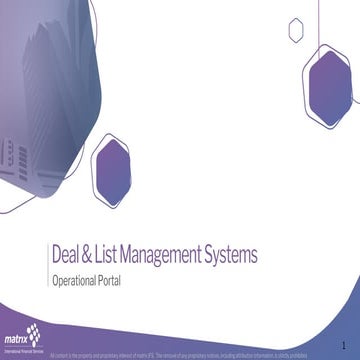 Deal Desk Operations - An Overview | PDF