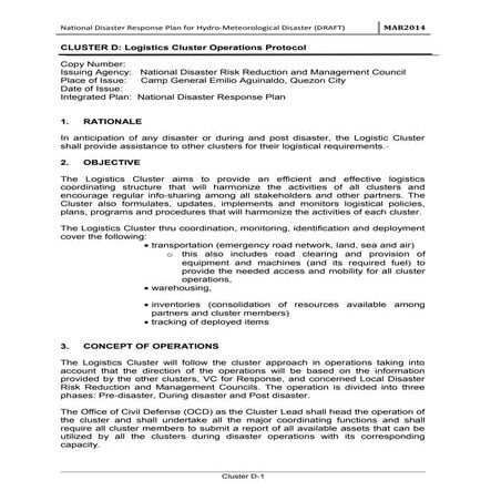 Memo Re-implementing Guidelines on the use of ICS | PDF