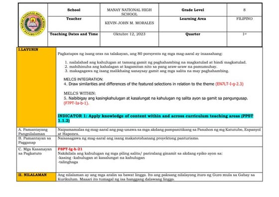 filipino-INTERVENTION-REMEDIATION-PLAN-FOR-THE-IDENTIFIED-LEARNING-GAPS ...