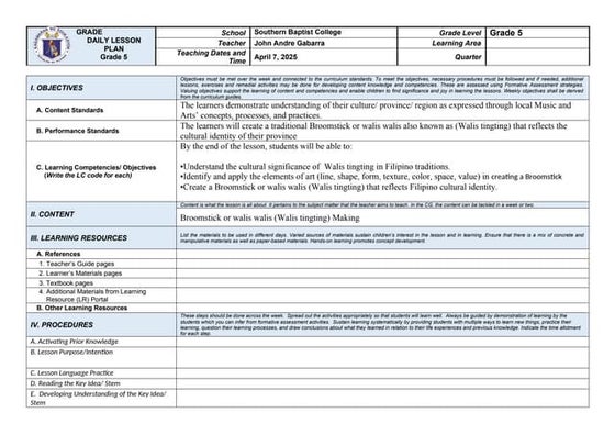 Biodiversity Daily Lesson Plan - Grade 8 Science | PDF