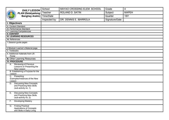 DAILY LESSON LOG Template.docx