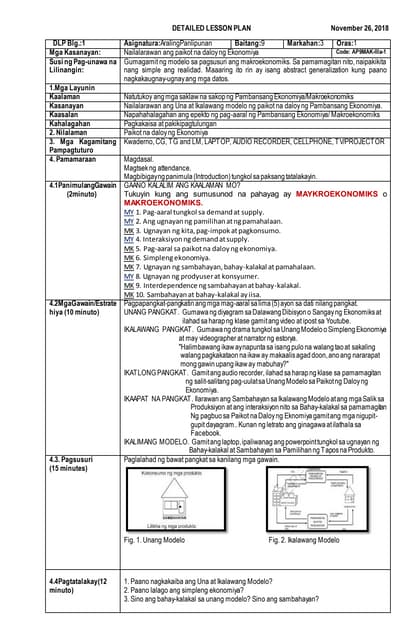 Detailed Lesson Plan- Araling Panlipunan 10 | PDF