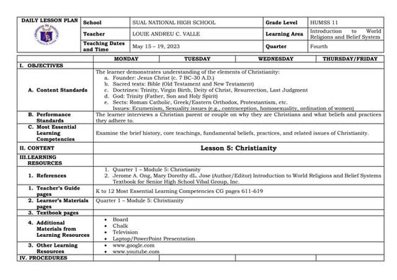 Araling Panlipunan Grade 7 Learning Plan.docx