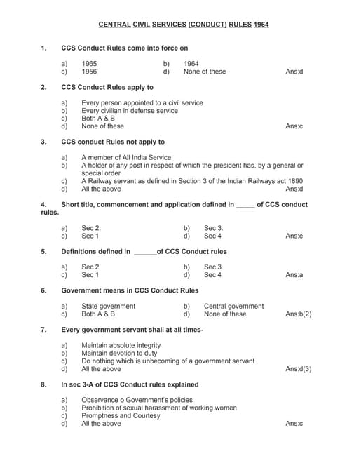 FR & SR -One Liners ( Fundamental Rules & Supplementary Rules and ...