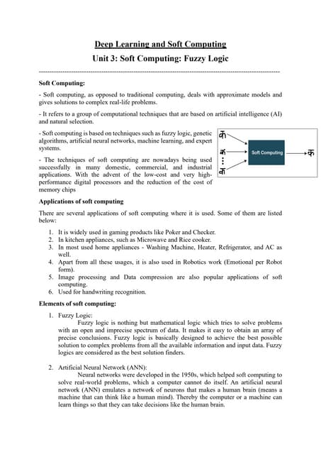 Fuzzy logic ppt | PPT | Programming Languages | Computing