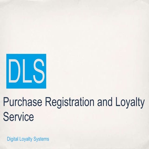 Digital Loyalty System | PPTX
