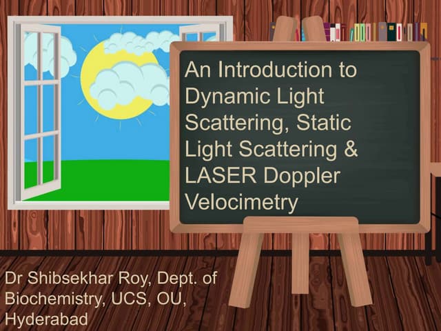 DLS dynamic light scattering | PPTX