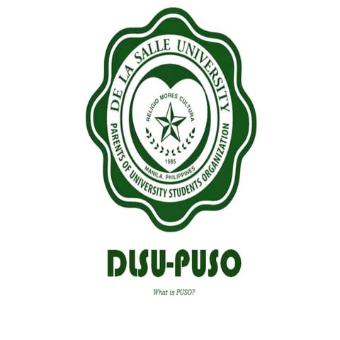 What is PUSO? | PPTX