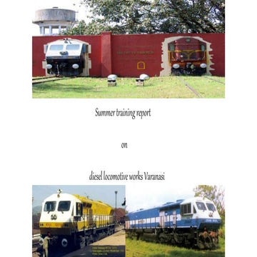 Diesel Locomotive Works (DLW) | PPTX