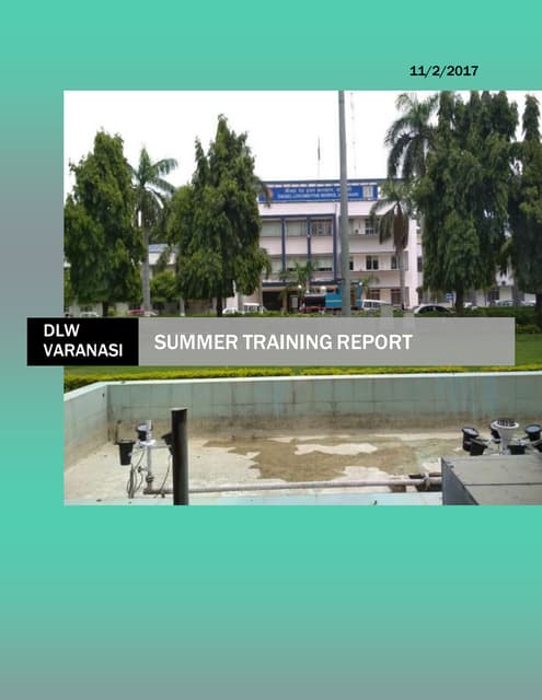 Summer Training Report, DLW Varanasi | PDF