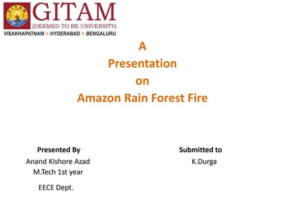 The Amazon Rainforest | PPT