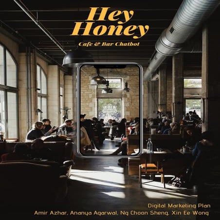 'Hey Honey' Cafe Chatbot Concept | PDF