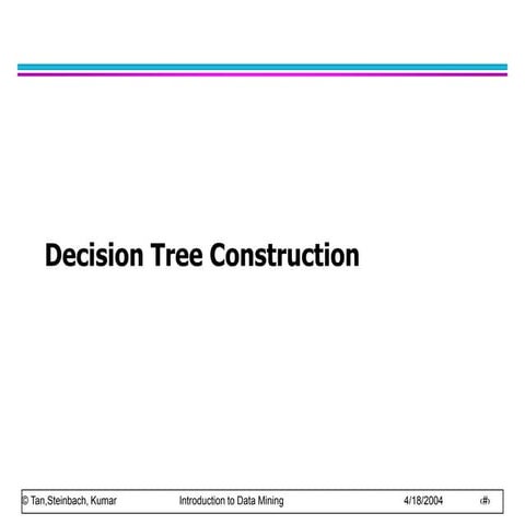 Data mining lecture about gini index and something | PPT | Physics | Science