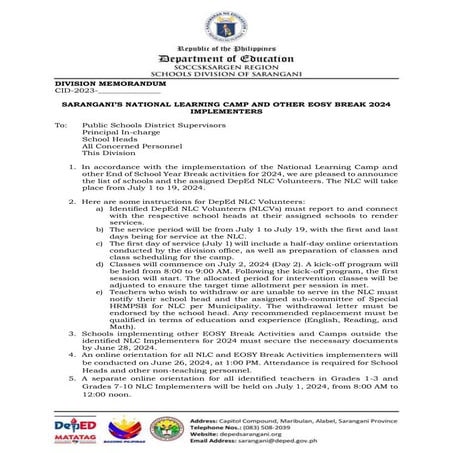 DM-NLC-Implementers-and-EOSY-Break-Activties-1.docx