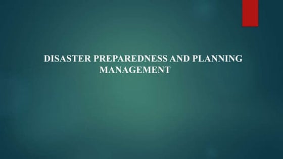 Introduction to environmental science and disaster management | PPTX ...