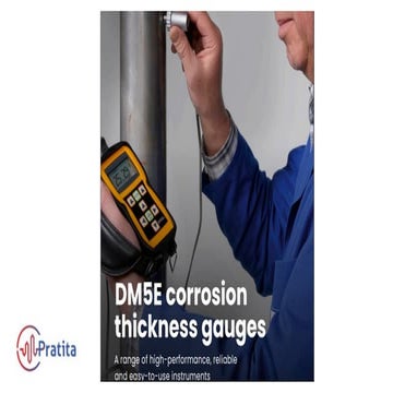 DM5E Thickness Gauge Krautkramer Presentation.pptx
