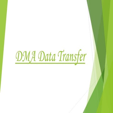 Dma data transfer | PPTX