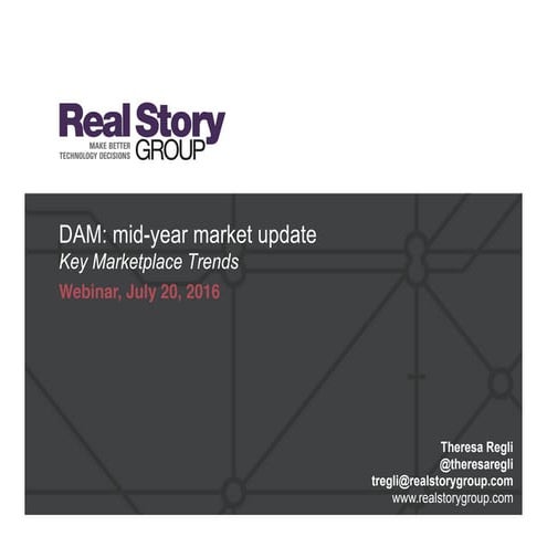 Webinar: 2016 Digital Vendor Map: What Does It Mean? | PPT