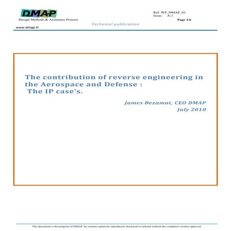 DMAP: IP DO254 Reverse Engineering | PDF | Desktop Publishing | Computer Software and Applications