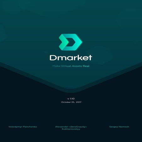 DMarket Whitepaper | PDF