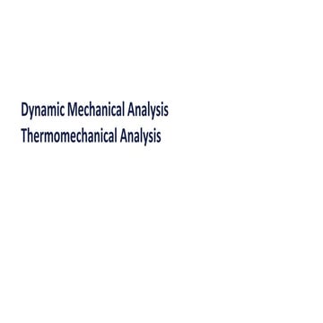 DMA TMA _lecture notes measurement .pdf