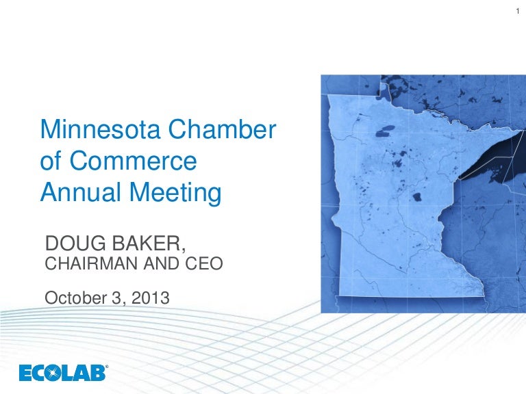Minnesota Chamber Business Conference & Annual Meeting, keynote speak…