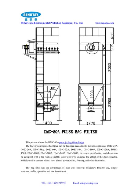 TXP Ceramic Cyclone Dust Collector | PDF