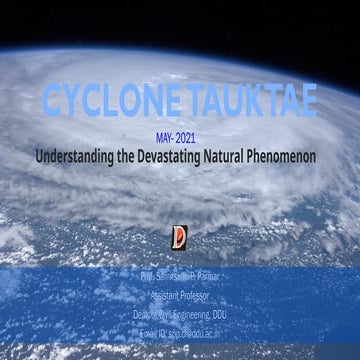 Disaster Management CASE STUDY-08 CYCLONE TAUKATE.pptx