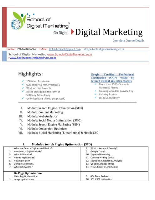 Digital marketing | PPT
