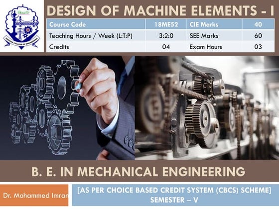 machine design Introduction unit-1 | PPTX | Physics | Science