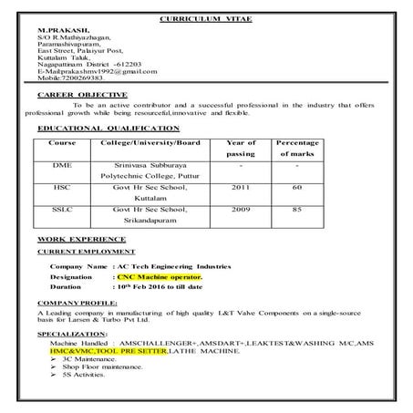 Dme resume | DOCX