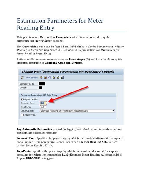 SAP ISU: Out-sorting Billing Validation | PDF | Technology & Computing