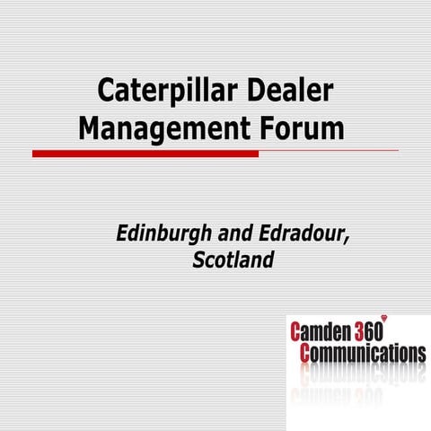 Dealer Management Forum Slideshare | PPT | Business | Business and Finance