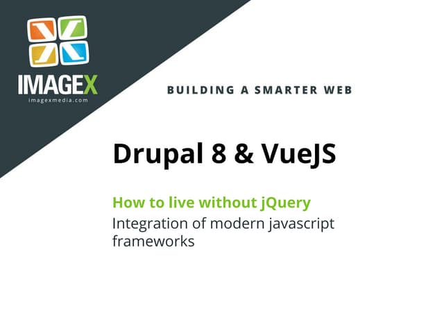 Dmitry Buzinov - Drupal 8 & VueJS: Integration of modern javascript ... Dmitry Buzinov - Drupal 8 & VueJS: Integration of modern javascript ...
