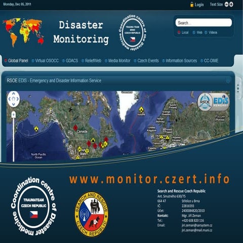 Disaster Monitoring | PPT