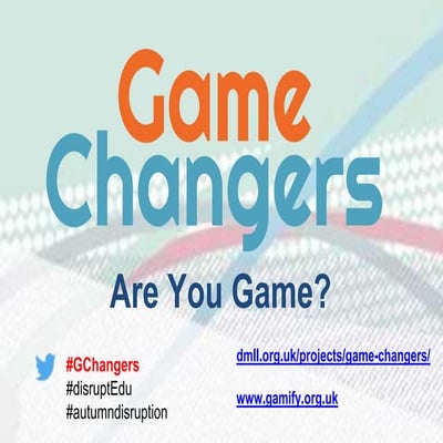 Game Changers Programme | PPTX