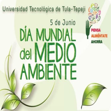 DIA MUNDIAL DEL MEDIO AMBIENTE 2024 - 2025 | PDF