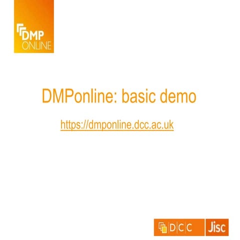 DMAOnline - data management administration online | PPTX